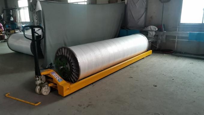 1000kg Warp Beam Trolley Pabrik Tenun Kain Roll Trolley